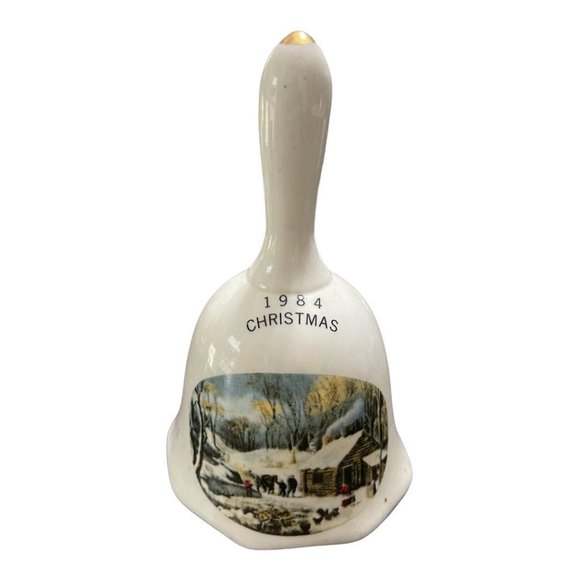 Walmart | Holiday | 984 Walmart Holiday Christmas Bell With Winer Scene ...